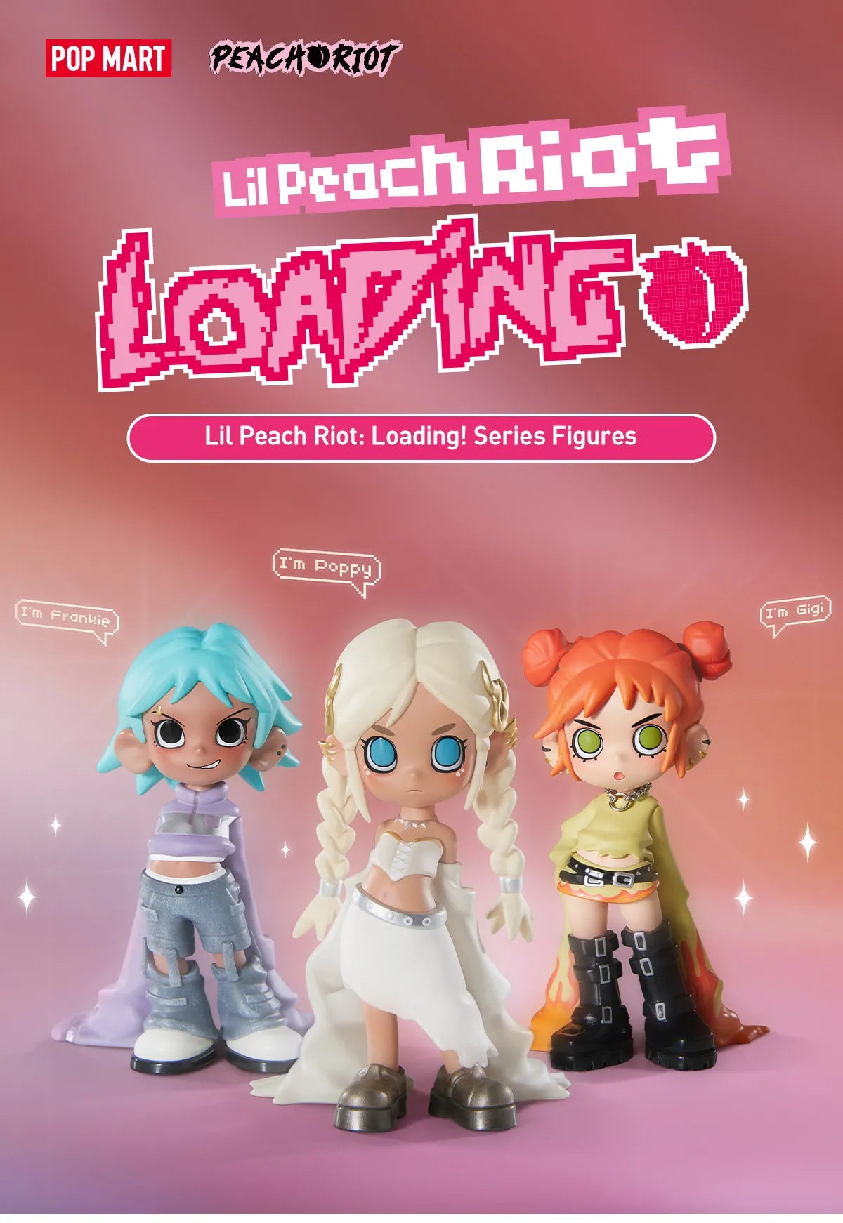 Lil Peach Riot: Loading Blind Box Series – Bubble Wrapp Toys